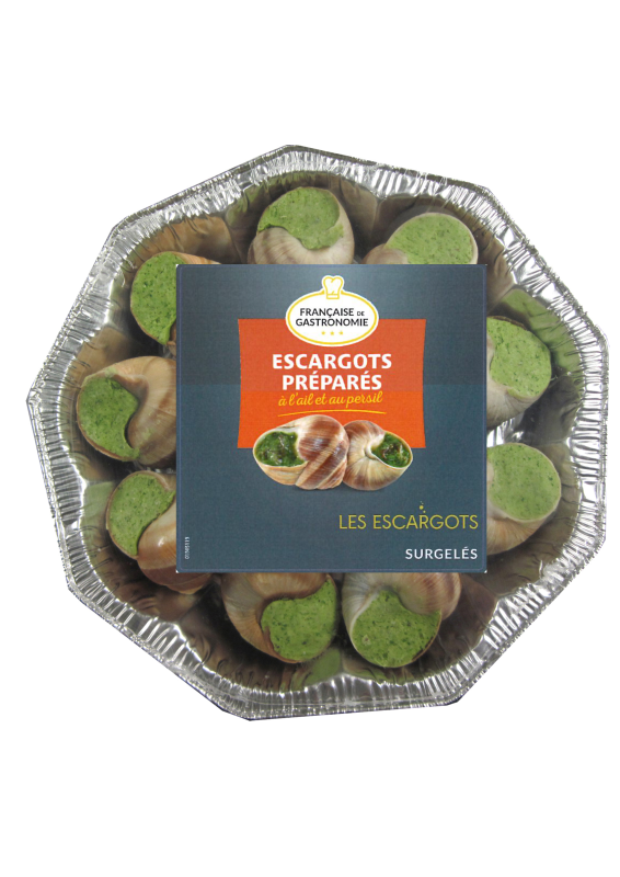 24 escargots préparés | Française de Gastronomie