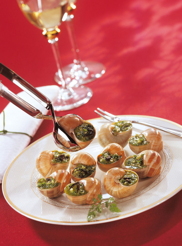 Escargots de Bourgogne préparés | Française de Gastronomie